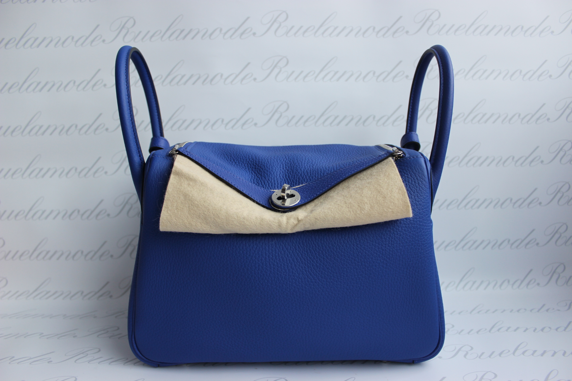 Hermes Lindy 30 Blue Electric PHW – Ruelamode